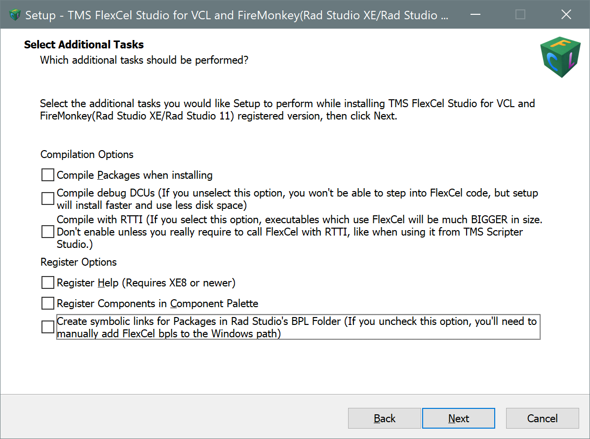 FlexCel Installation Guide | FlexCel Studio for VCL and FireMonkey documentation